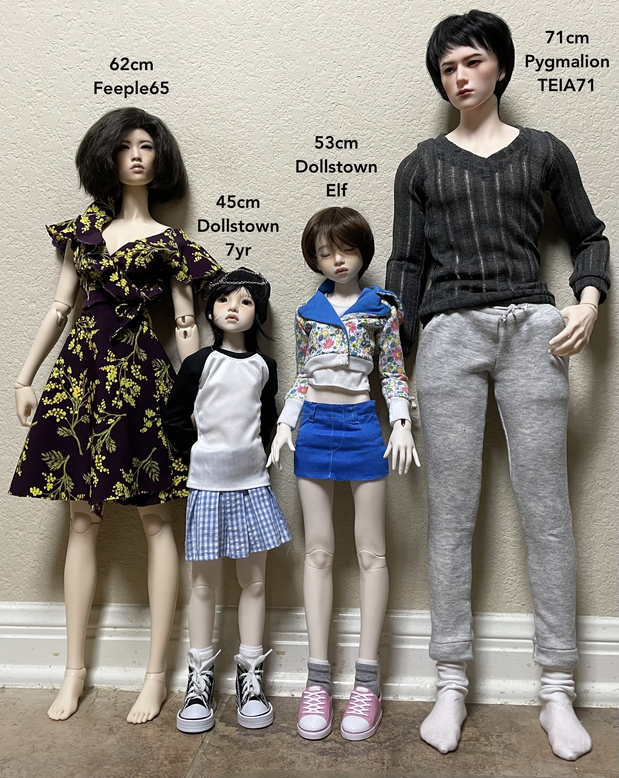 What is the ‘right’ scale for child dolls next to SD dolls? | Den of Angels